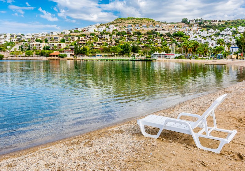 Akvaryum Bodrum - Strand in der Türkei