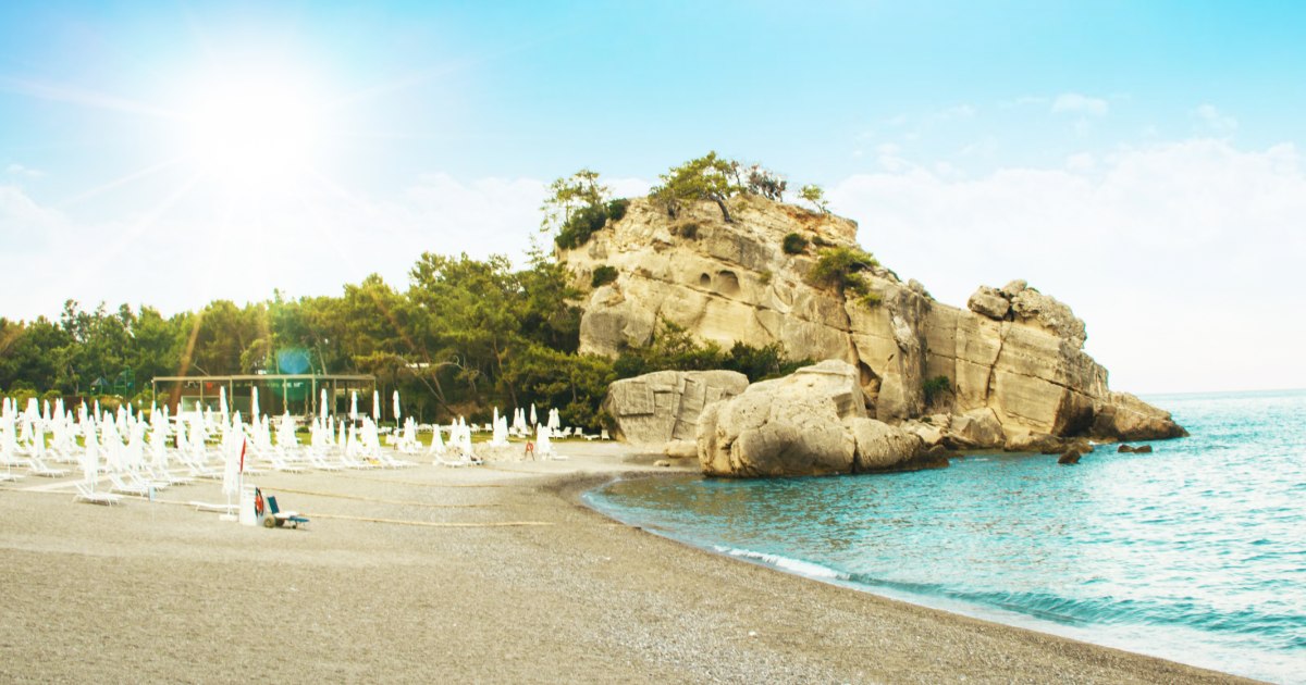 Kemer Beach - Strand in der Türkei